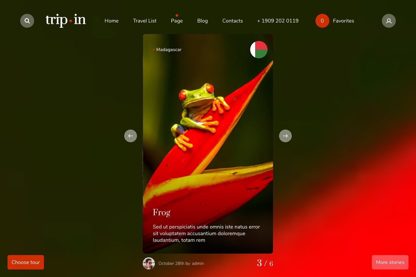 Tripin - Ultimate Travel & Tourism Drupal Theme