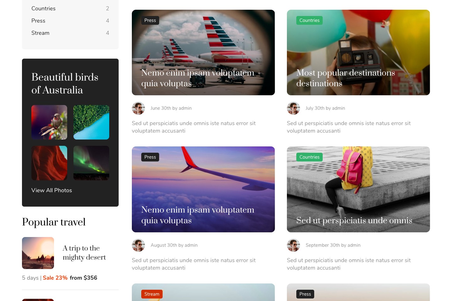 Tripin - Ultimate Travel & Tourism Drupal Theme