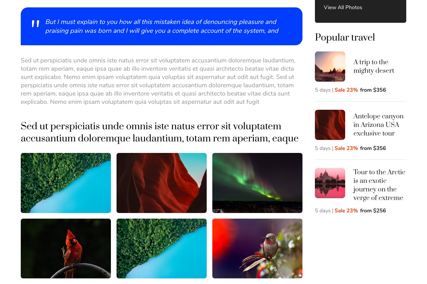 Tripin - Ultimate Travel & Tourism Drupal Theme